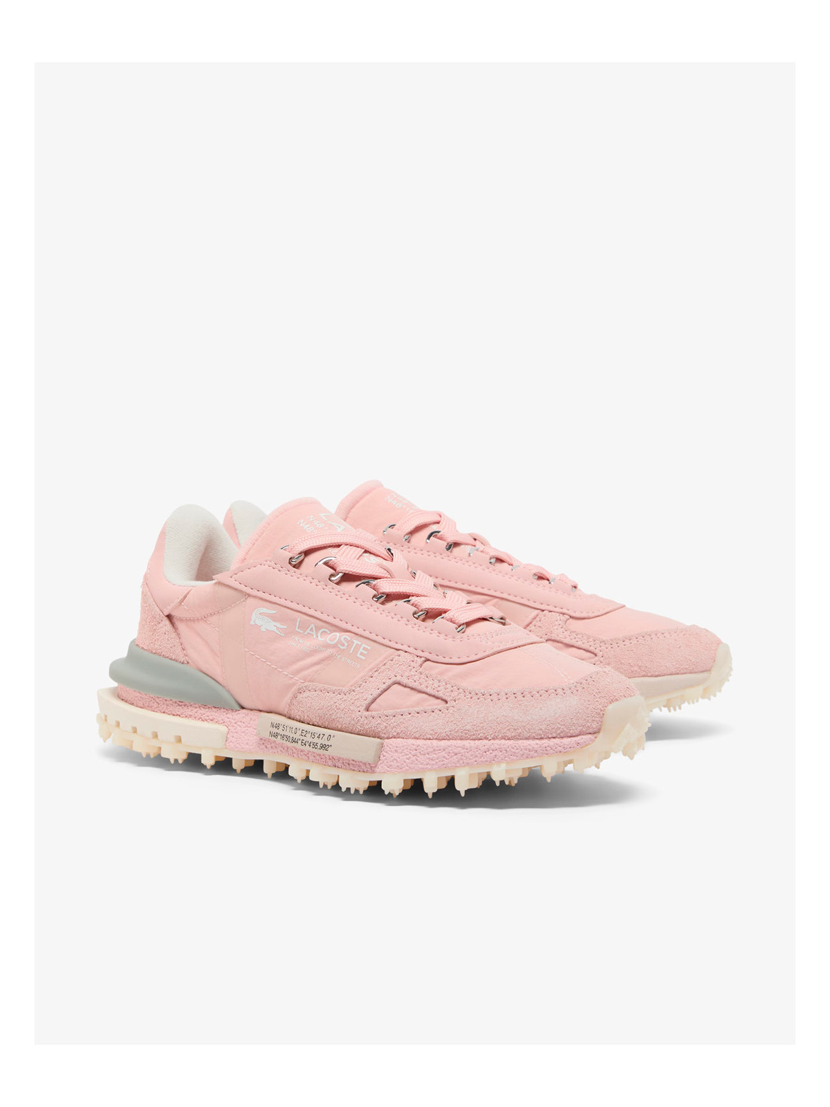 Zapatillas Lacoste Elite Active Mujer Rosa y Blanco - Sneakers Deporti